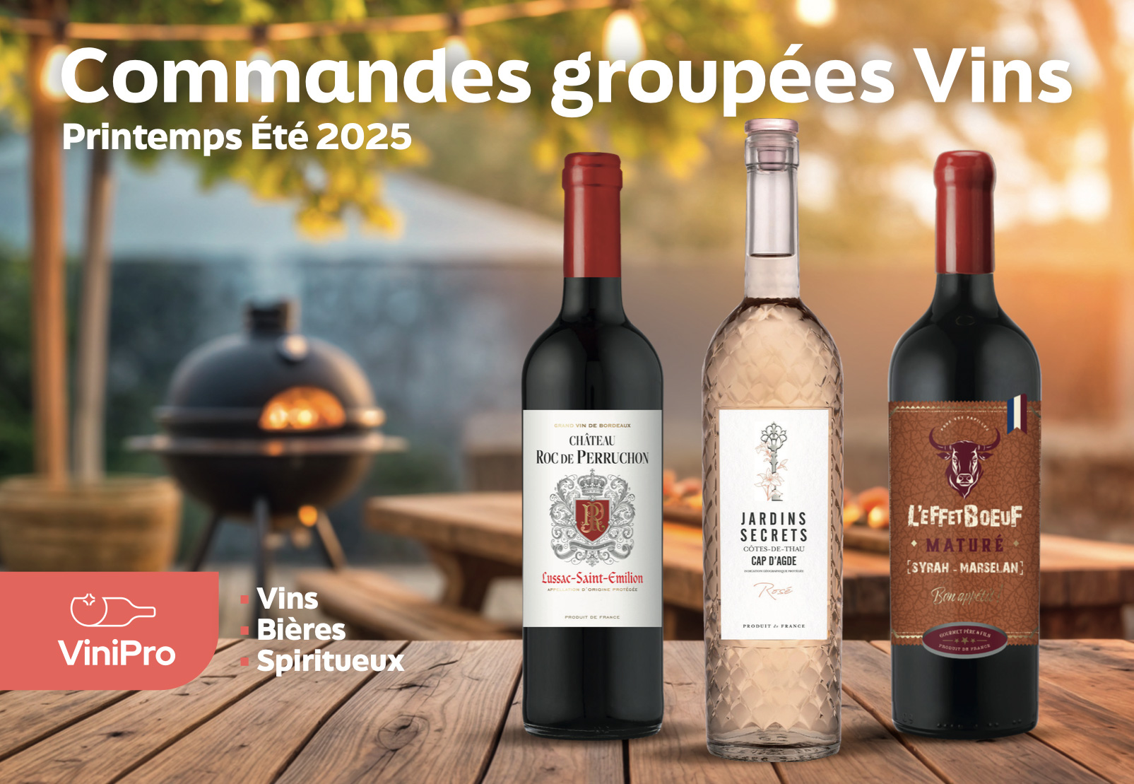 Commande groupée vins salariés - ViniPro